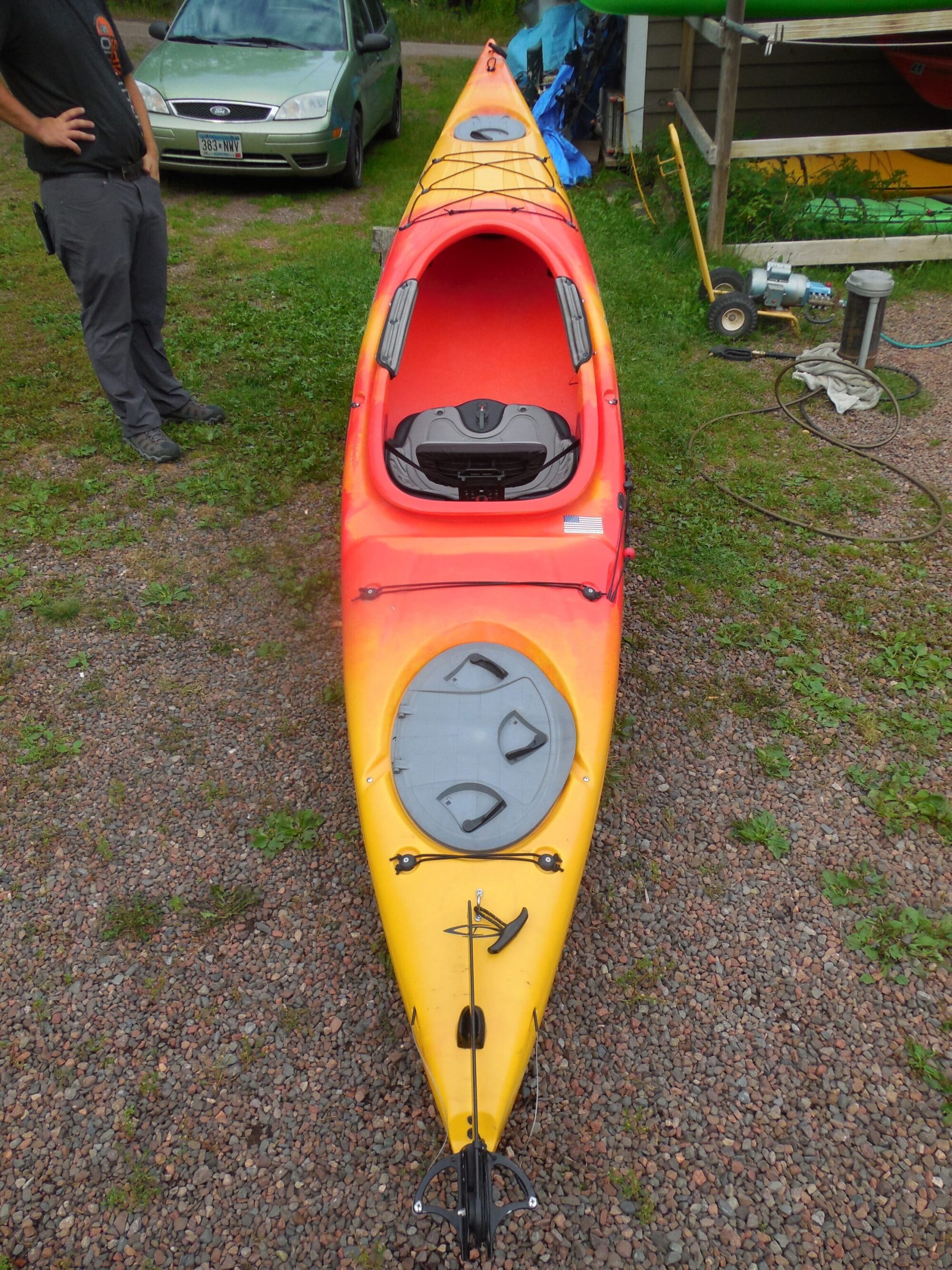 Current Designs Solara 135 w/ rudder - Sawtooth Outfitters
